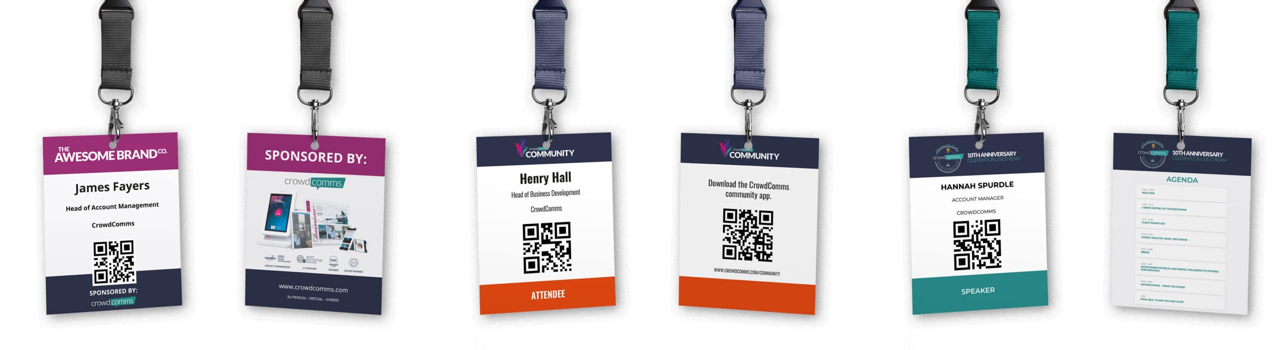 The Art of Brilliant Event Badges - CrowdComms