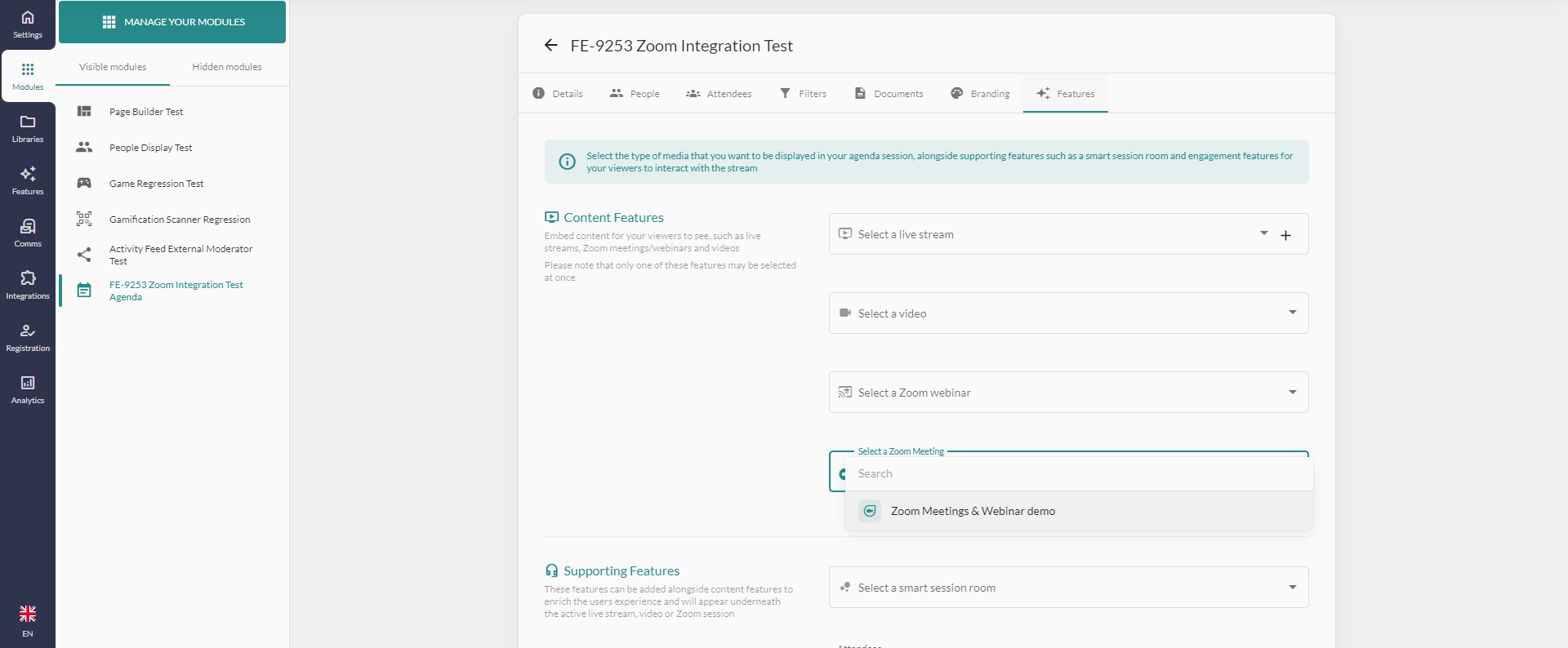 Zoom Integration Setup Guide - CrowdComms