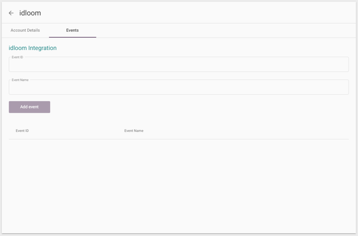 2.6 IDLoom Integration Setup Guide - CrowdComms